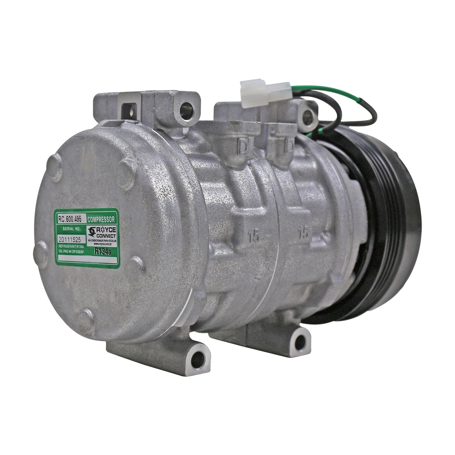 Compressor de Ar Condicionado Modelo 10P15 Caminhão Constellation MAN ...