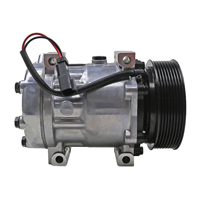 Compressor Sanden 8203 JCB Retroescavadeira 3CX 4CX - Manbrape | Ar ...