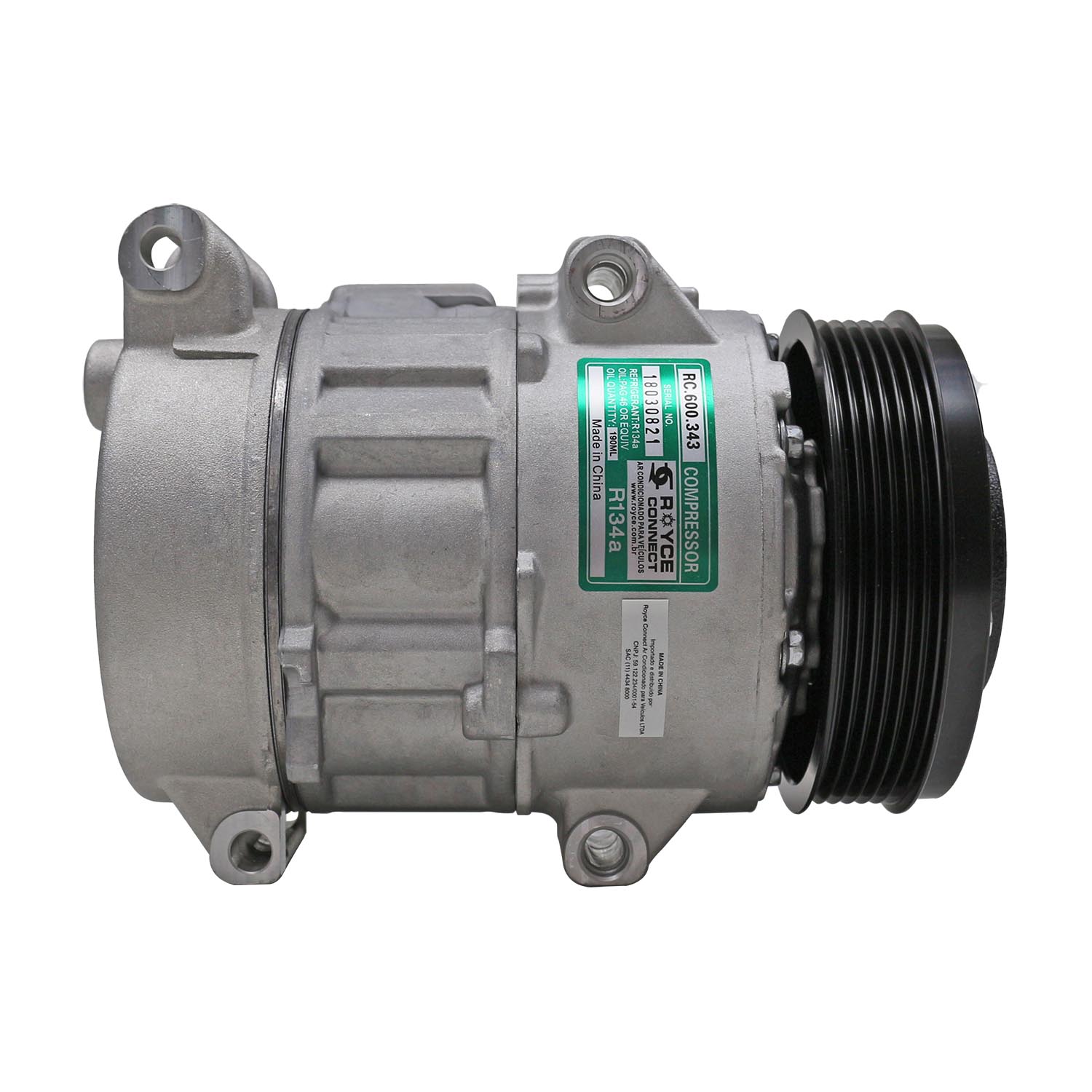 Compressor de Ar Condicionado Modelo TSE17C Toyota Camry 2012 2013 2014 ...