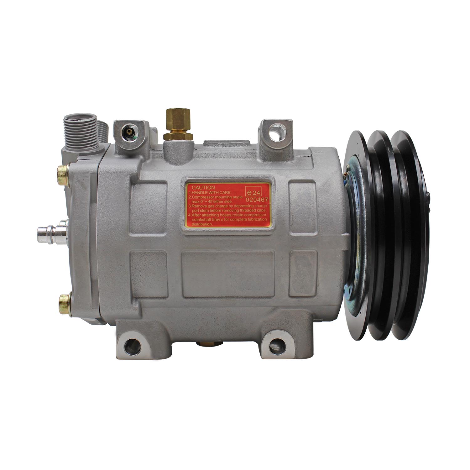 Compressor de Ar Condicionado Unicla UX-200 Agrale Volare - 24V Polia ...