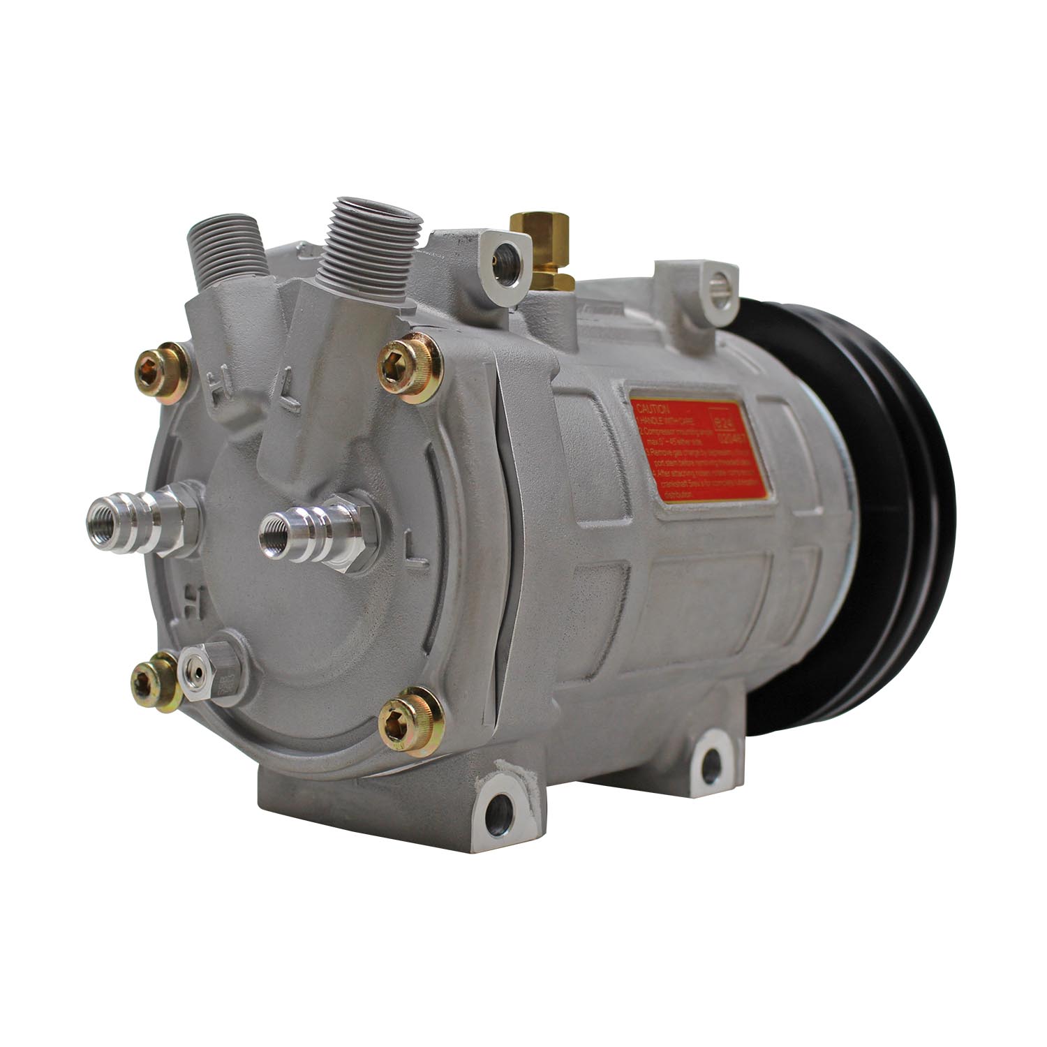 Compressor de Ar Condicionado Unicla UX-200 Agrale Volare - 24V Polia ...