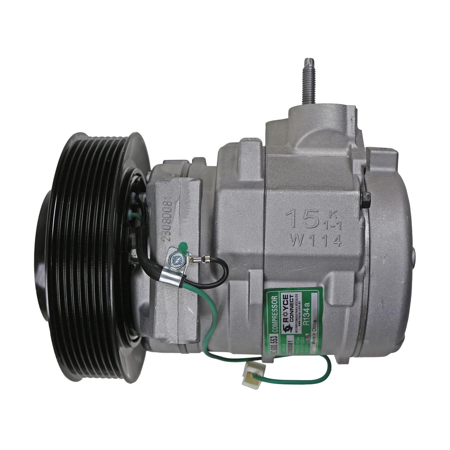 Compressor de Ar Condicionado Mod Denso 10S15 Caminhão New Actros 2553 ...