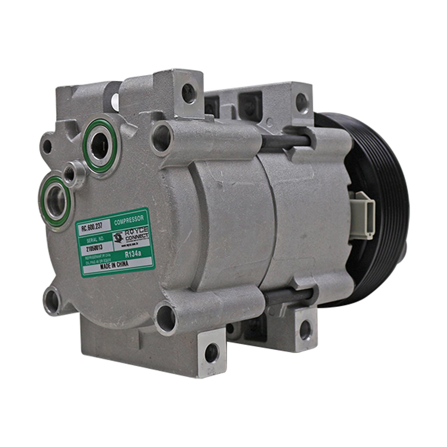 Compressor de Ar Condicionado Ford FS10 , FX15 F4000 , F350 - Polia 8pk ...