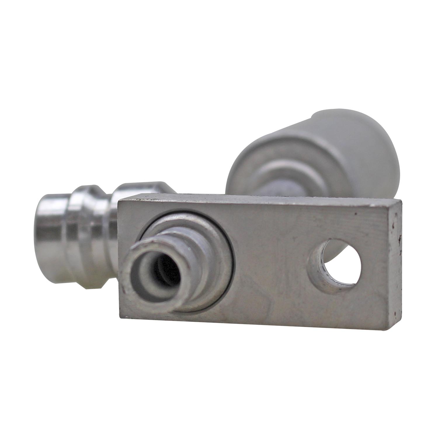 Conexão Block Fitting Reta 06mm Aluminio c, Engate R134a - Manbrape ...
