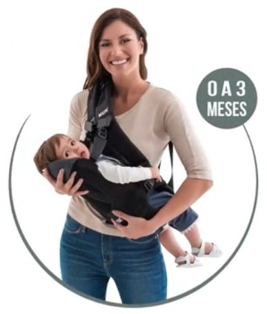 Baby Carrier Supreme Comfort 4 em 1 - NUK - Mari & Nani