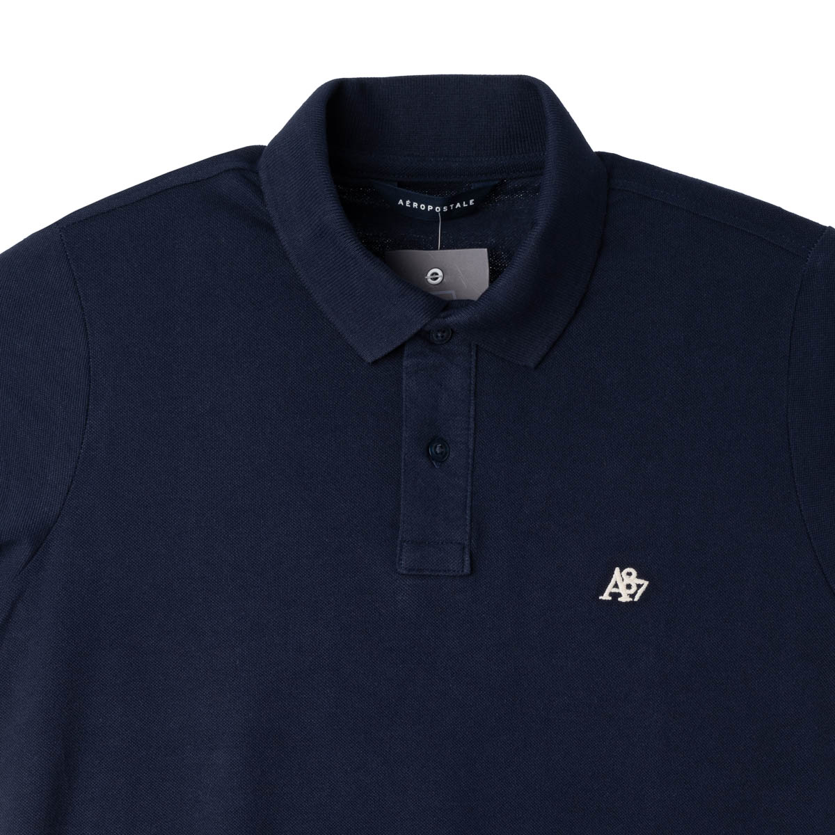 Polo Aeropostale Masculina Piquet A87 Cor Marinho - Sea Street ...