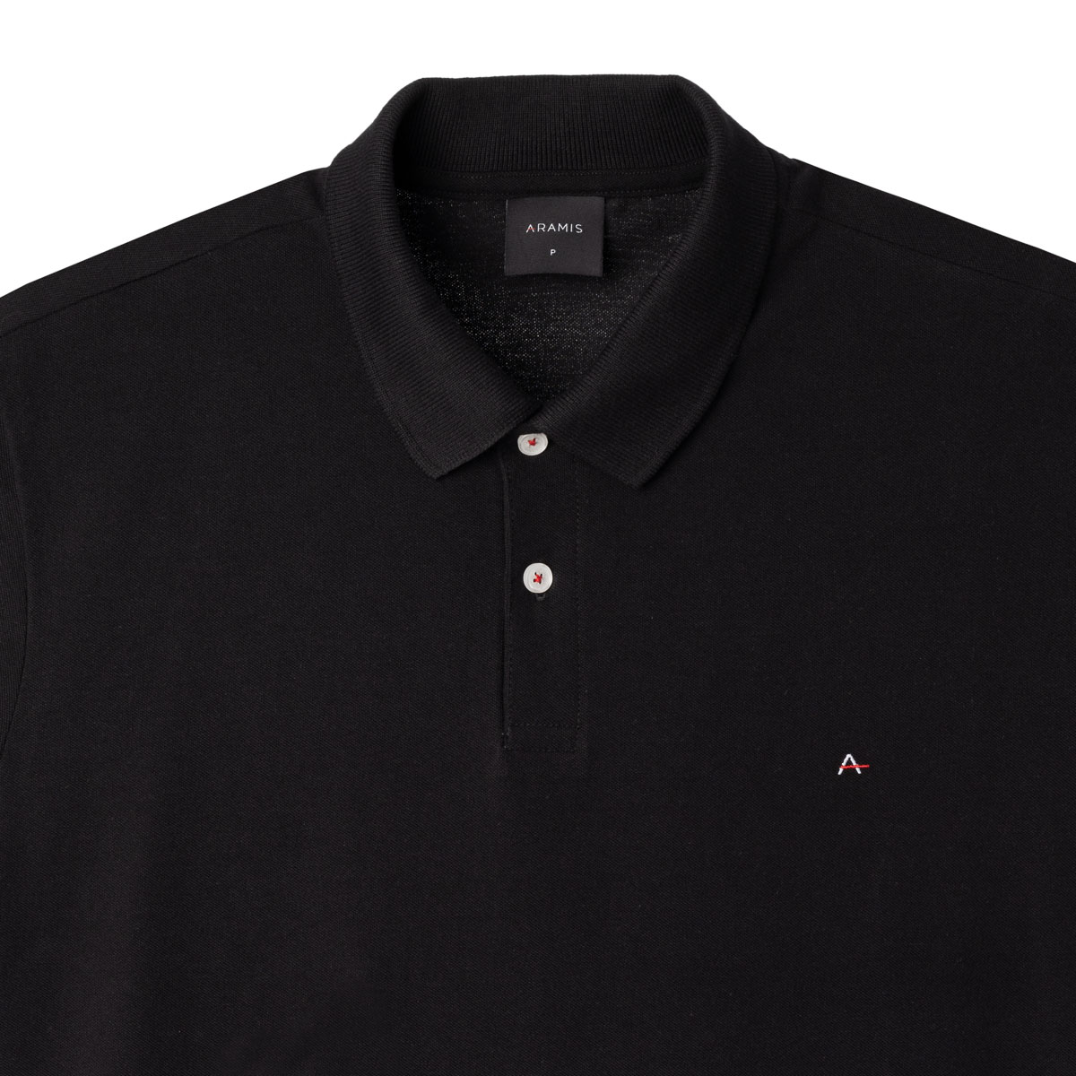 Polo Aramis Masculina Basica Piquet Cor Preta - Sea Street ...