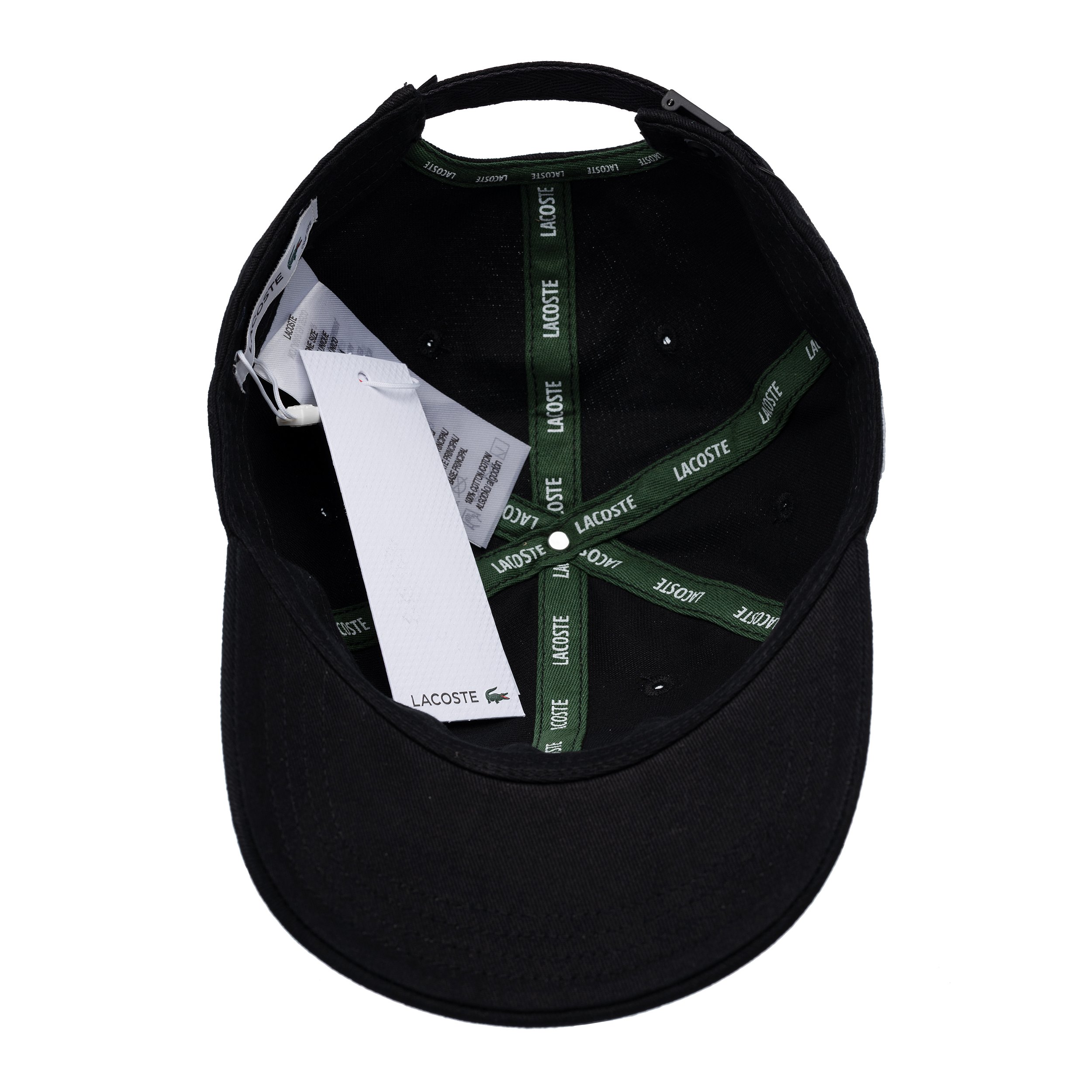 Bone Lacoste Sport Crocodilo Bordado Cor Preto - Sea Street ...