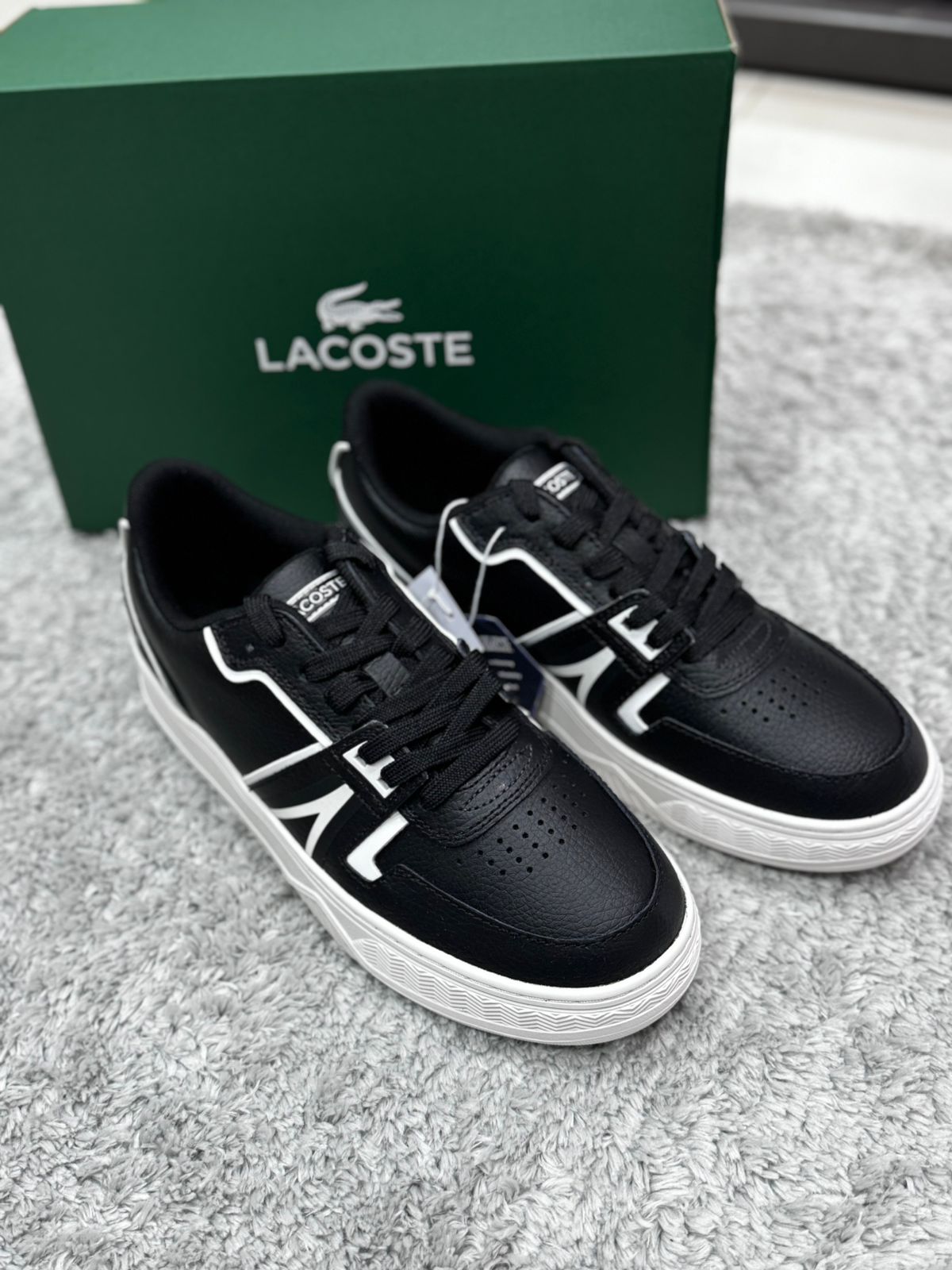 TÊNIS LACOSTE L001 PRETO - Loja Vei do tenis- os melhores