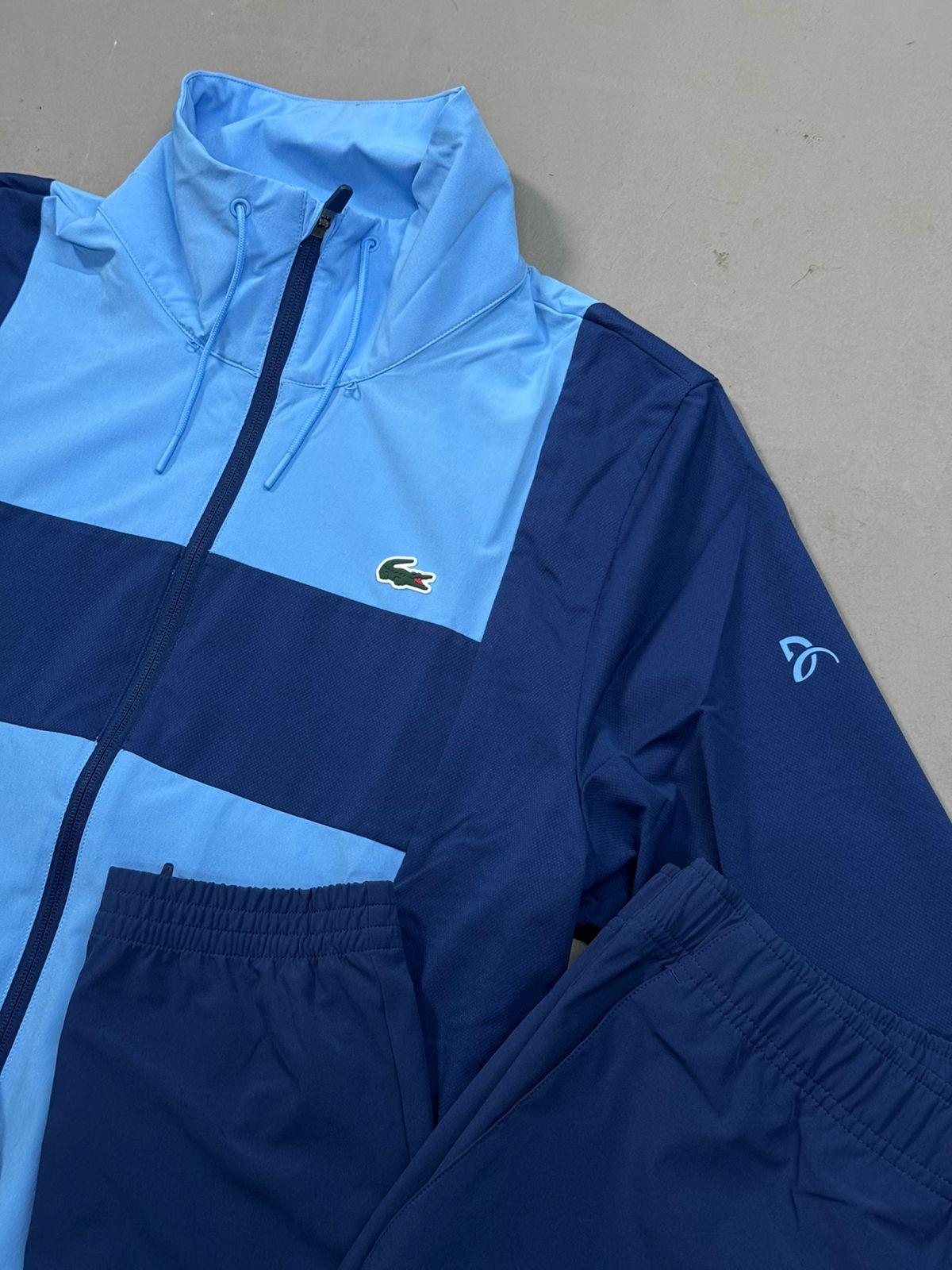 CONJUNTO LACOSTE SPORT NOVAK DJOKOVIC AZUL 2024 - Loja Vei do tenis- os ...