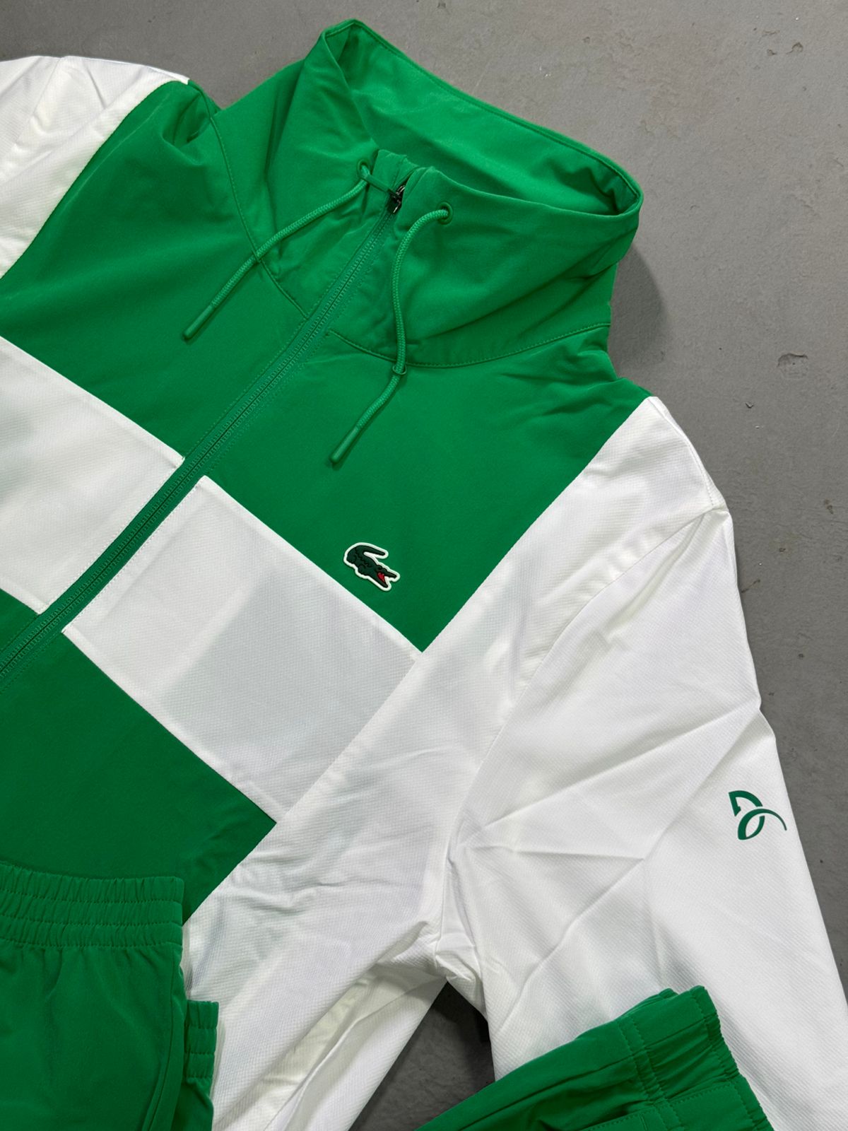 CONJUNTO LACOSTE SPORT NOVAK DJOKOVIC VERDE 2024 - Loja Vei do tenis ...