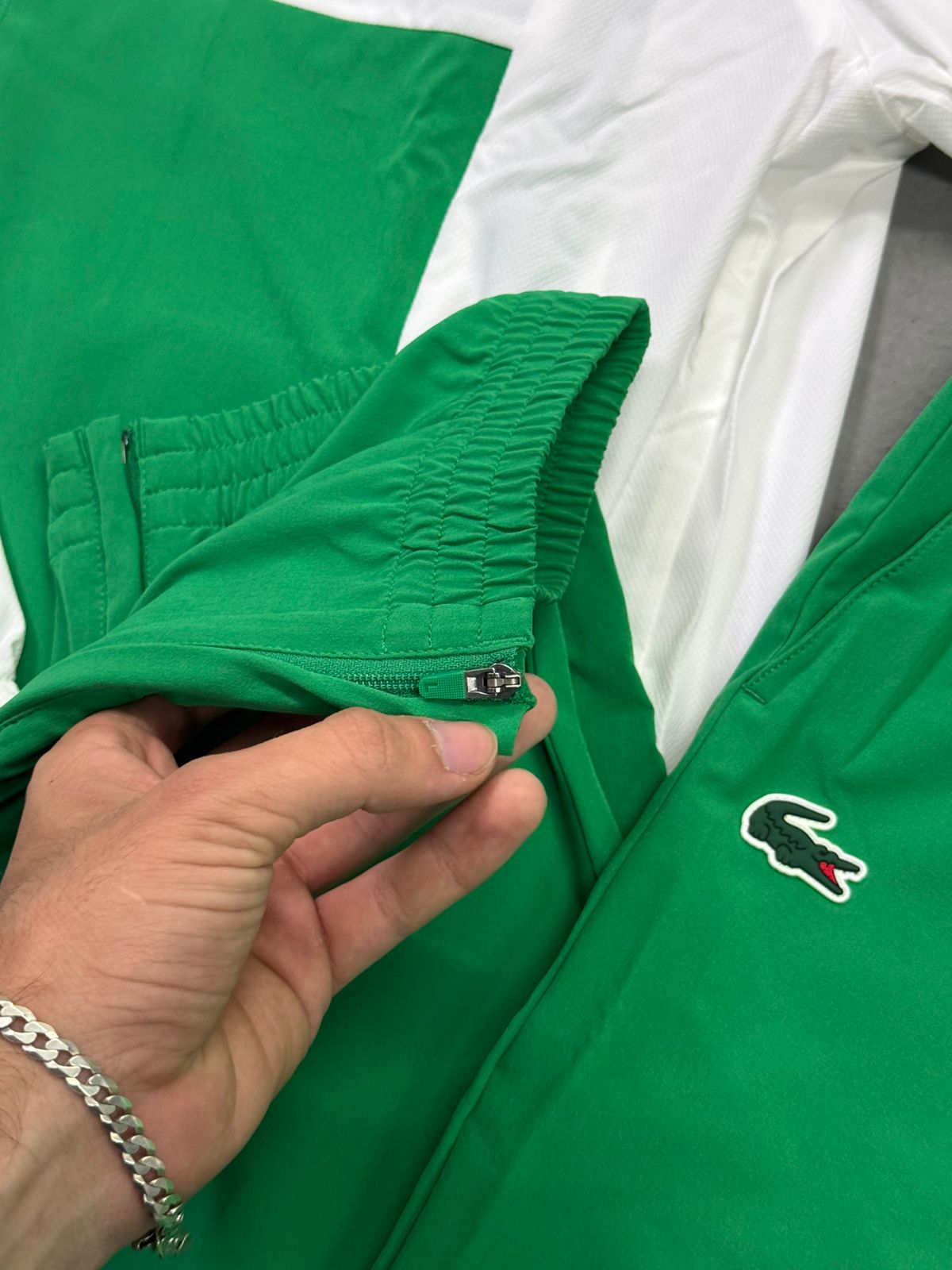 CONJUNTO LACOSTE SPORT NOVAK DJOKOVIC VERDE 2024 - Loja Vei do tenis ...