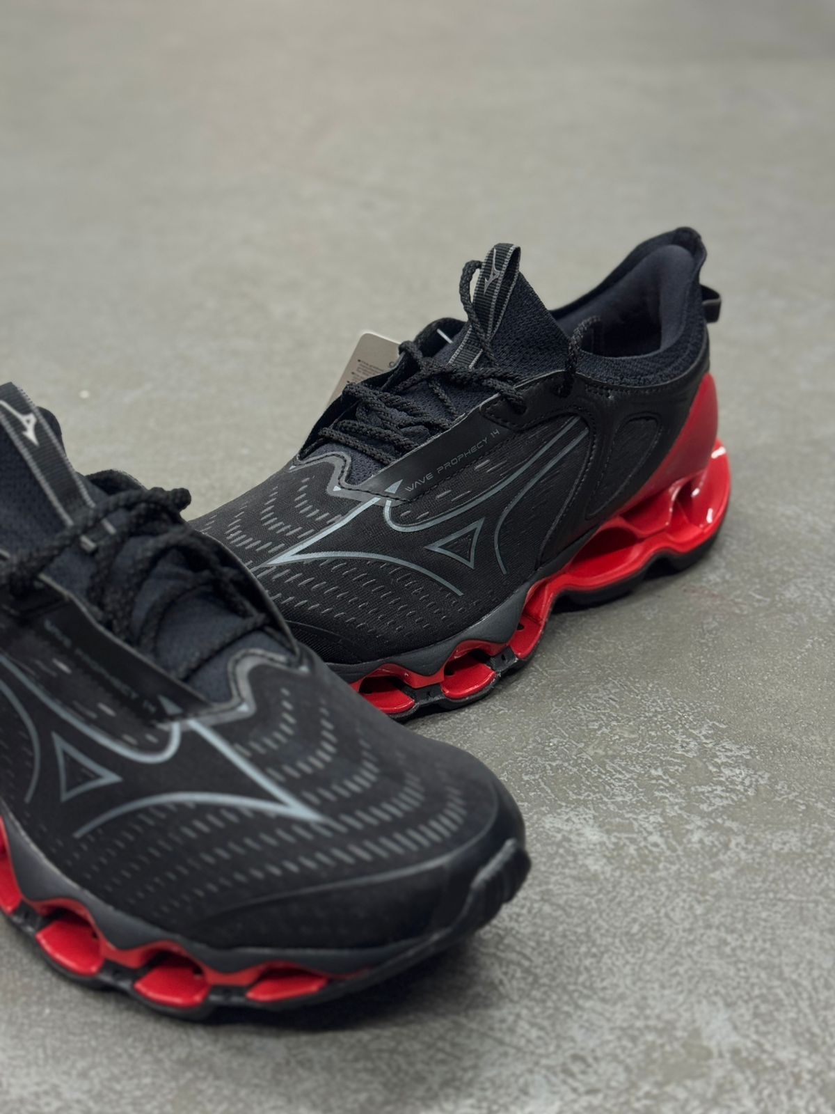 TÊNIS MIZUNO WAVE PROPHECY 14 PRETO/VERMELHO - Loja Vei do tenis- os ...