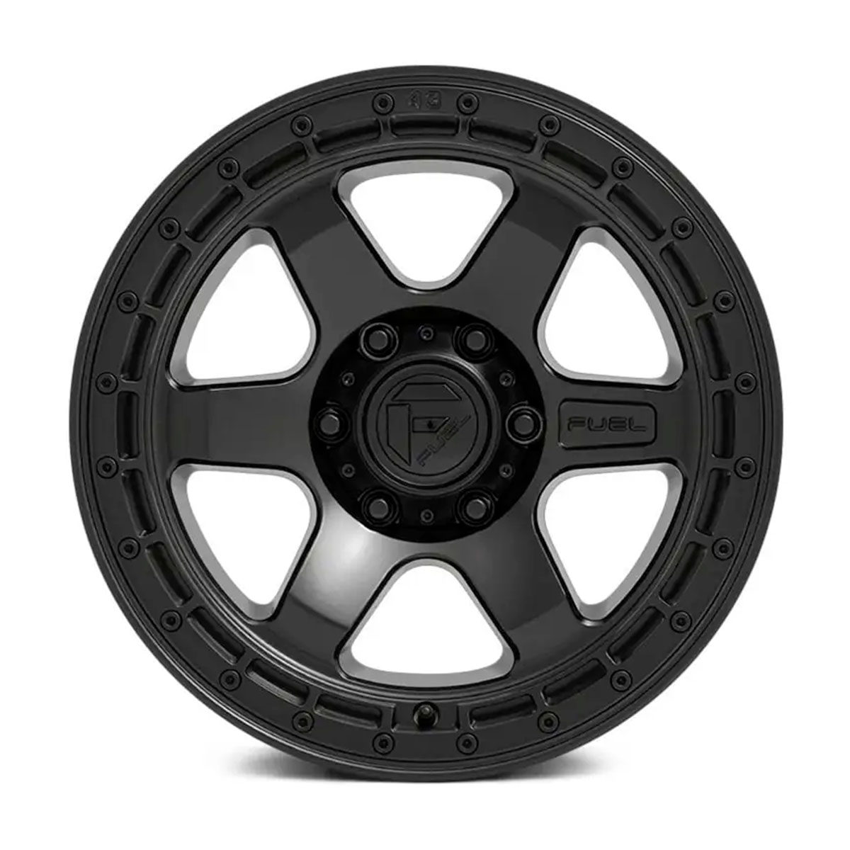 Jogo de Rodas Fuel Block D750 18x9 6x139.7 +1MM Preto Fosco - 4x4 Store ...