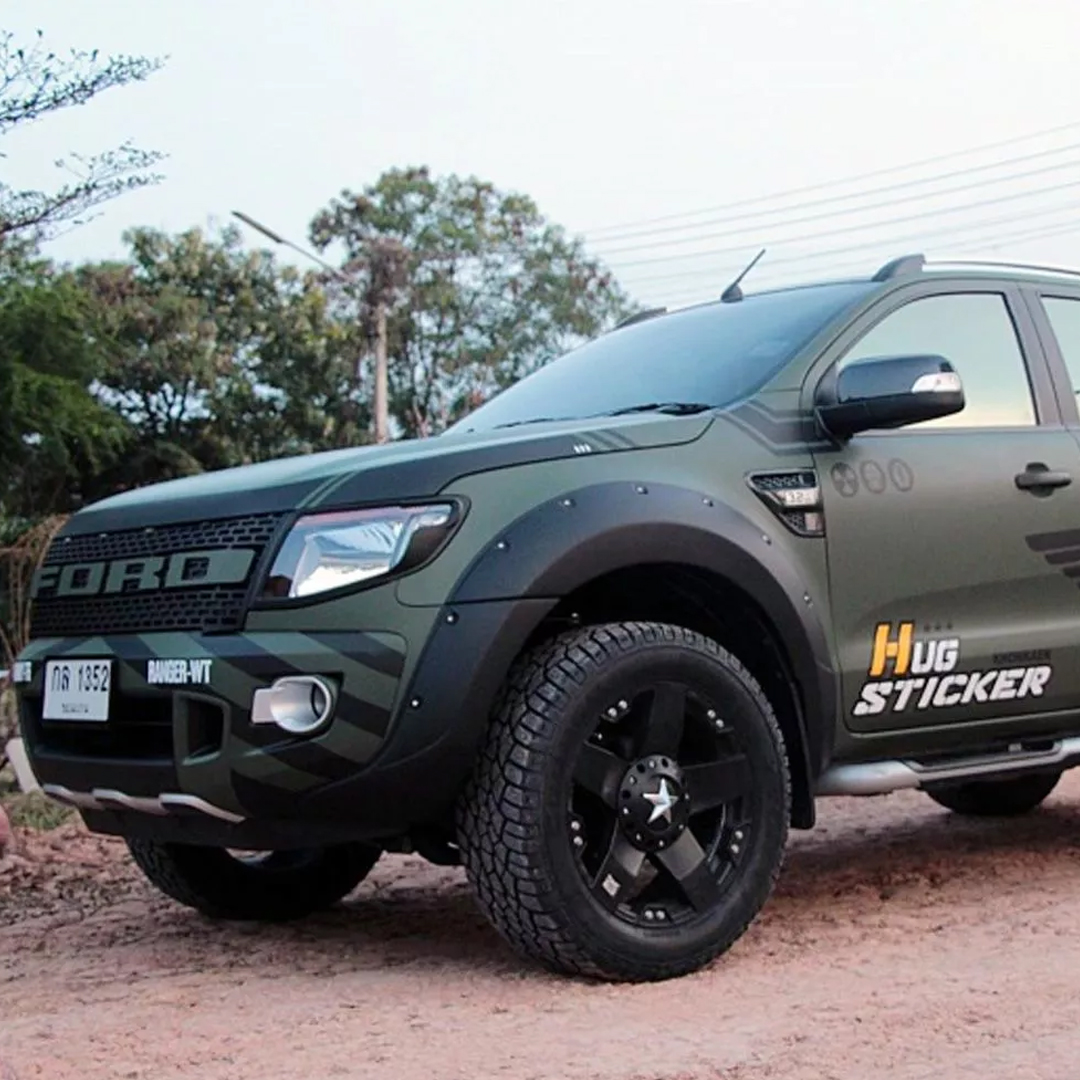 Alargadores de Para-Lamas Ranger 2013 a 2016 - 4x4 Store Brasil