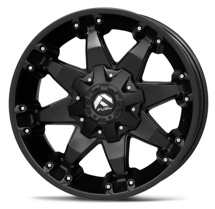 Roda Fuel Octane D509 20x9 8x170 +1mm Preto - 4x4 Store Brasil