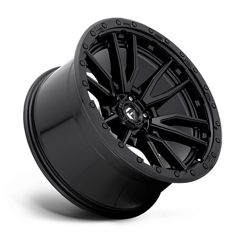 Roda Fuel Rebel D679 20x10 6x135 -18mm Preto Fosco - 4x4 Store Brasil