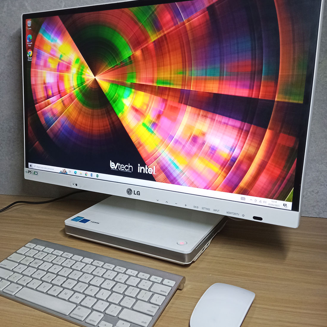 All in One LG 23" - Intel Core I5 - 8Gb Ram - 240Gb SSD - LevTech Store