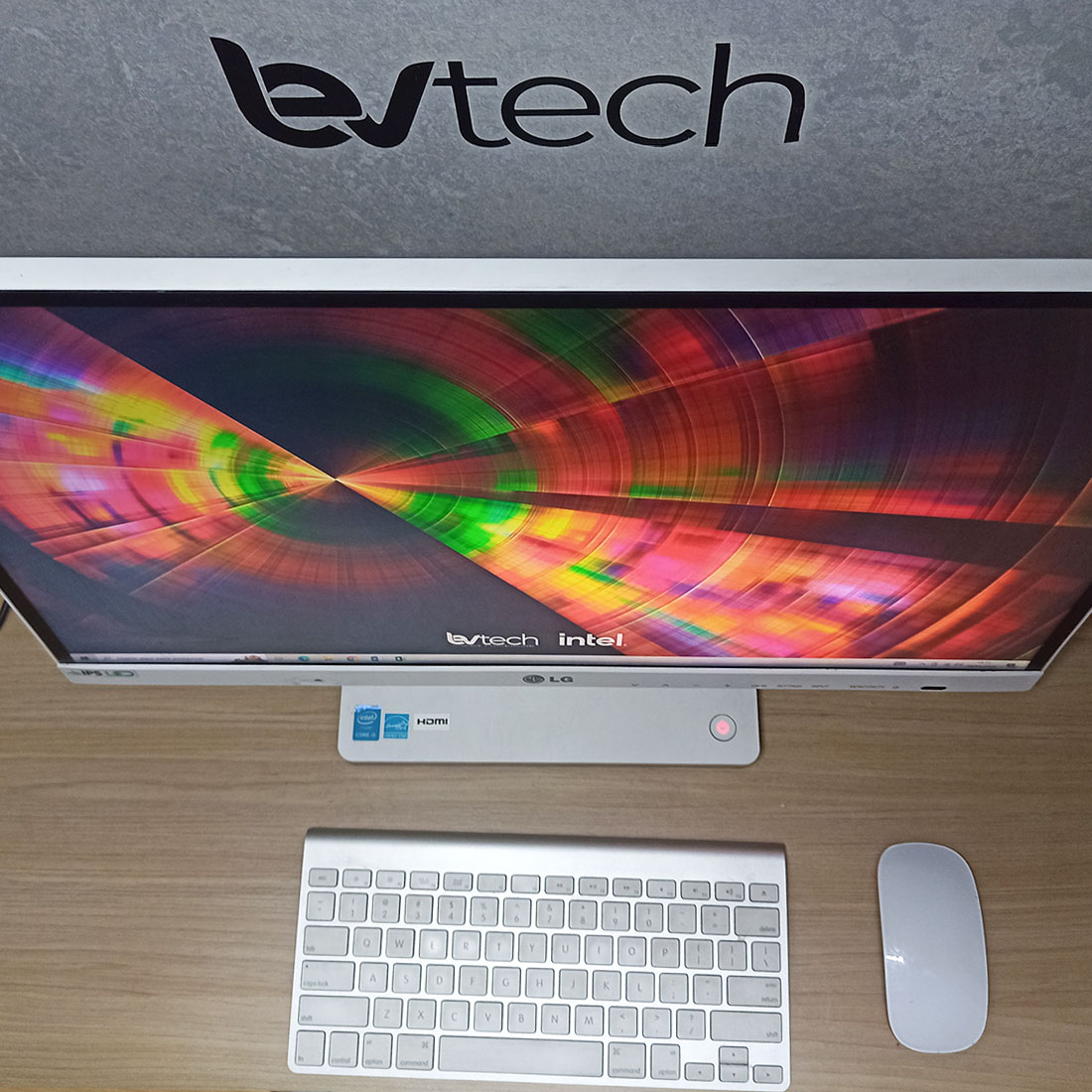 All in One LG 23" - Intel Core I5 - 8Gb Ram - 480Gb SSD - LevTech Store