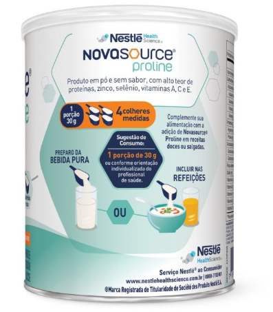 NOVASOURCE PROLINE 330g BR - NESTLE BRASIL - Pós Cirúrgica