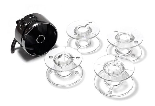 Caixa De Bobina Singer Brilliance Elgin Mais 4 Bobinas - Amorimaq ...