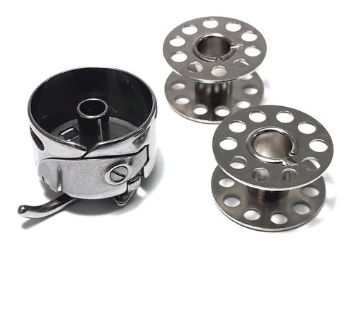 Caixa De Bobina Singer 15c, 660, 667 Mais 2 Bobinas Original - Amorimaq ...