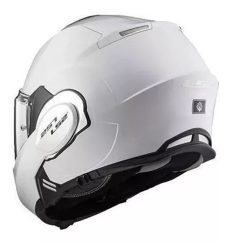 LS2 CAPACETE VALIANT FF399 MONOCOLOR WHITE - Maremoto