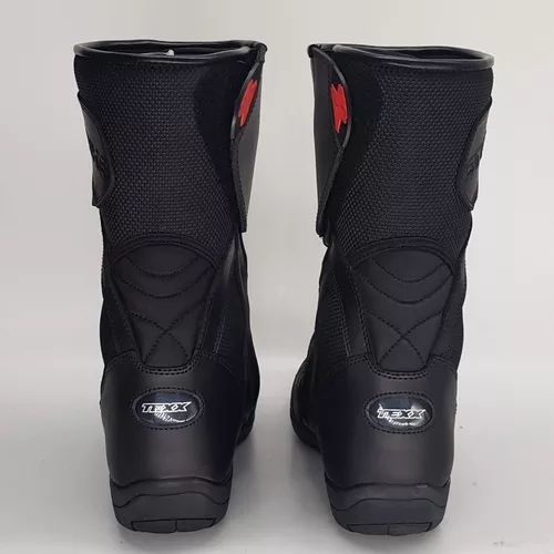 Bota Motociclista Texx Strike V2 Impermeável - Maremoto