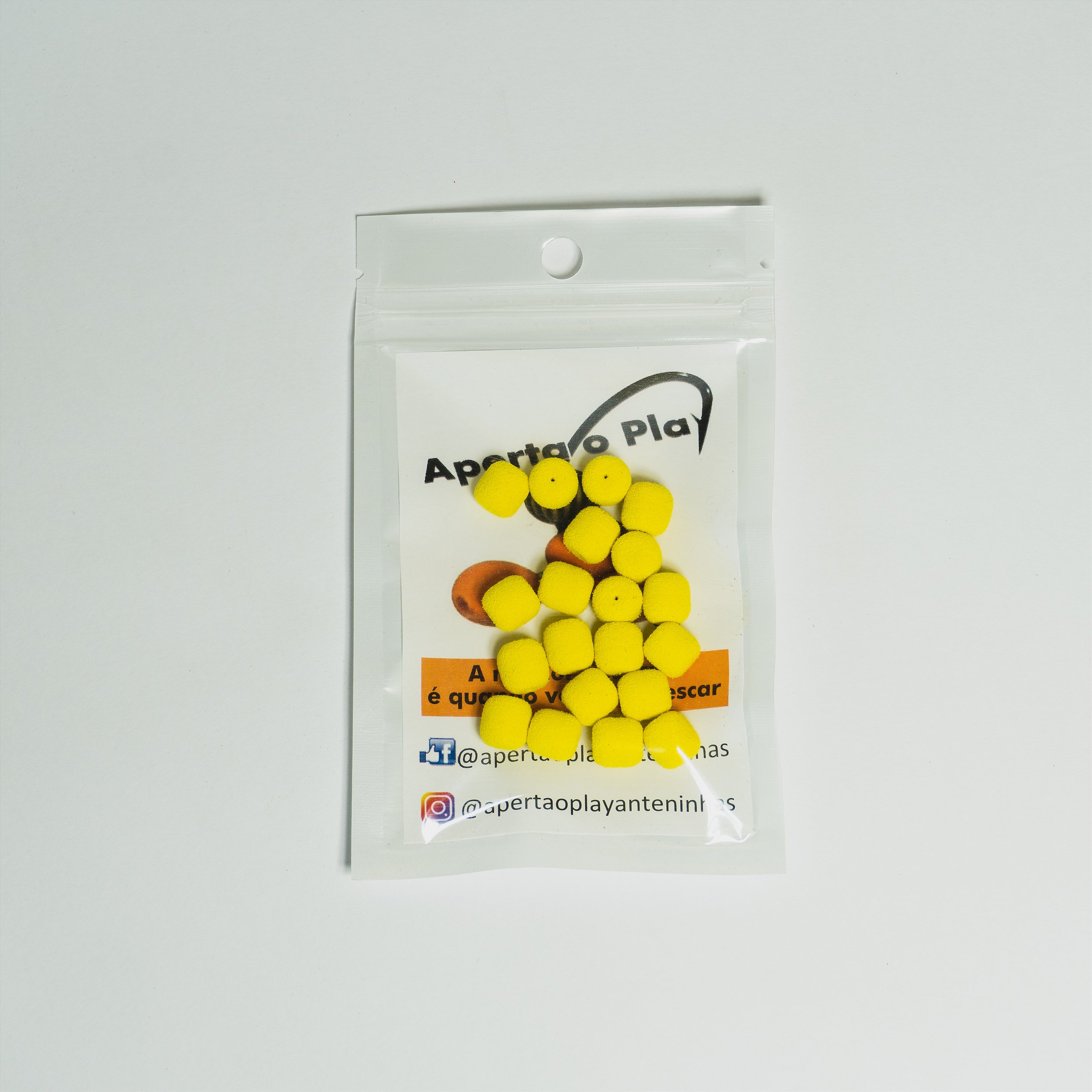 Eva formato Ração - 8mm - Aperta o Play Fishing