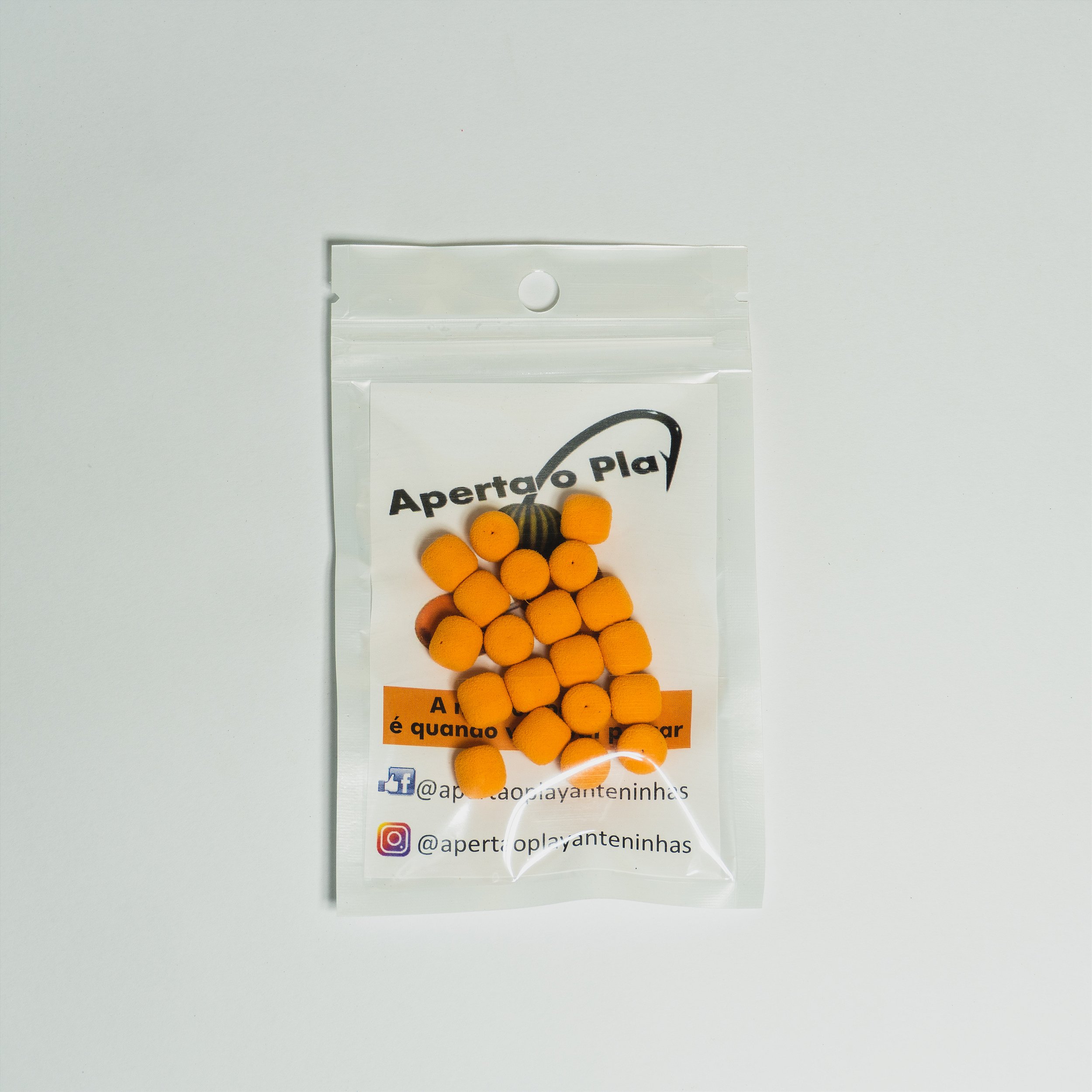 Eva formato Ração - 8mm - Aperta o Play Fishing