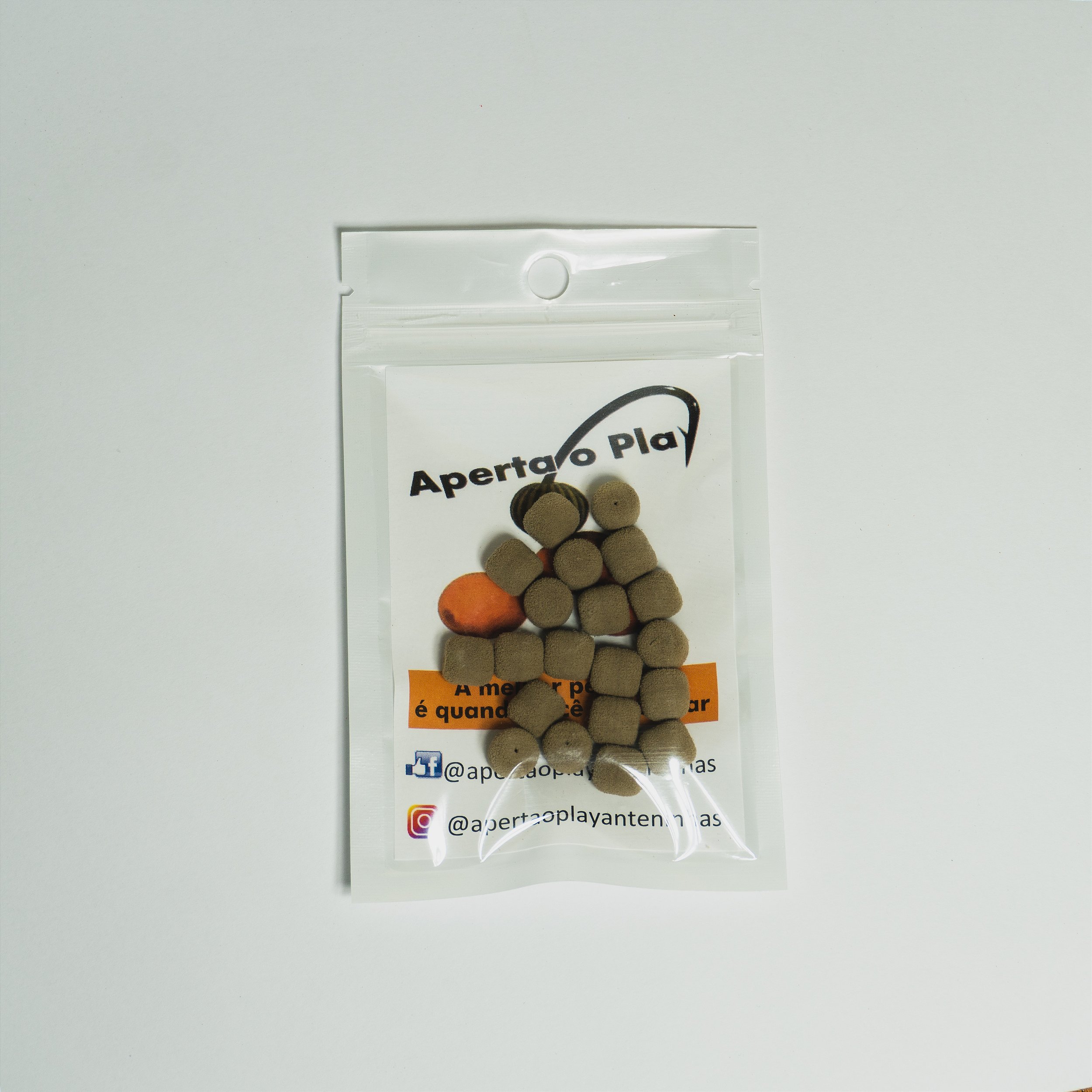 Eva formato Ração - 8mm - Aperta o Play Fishing