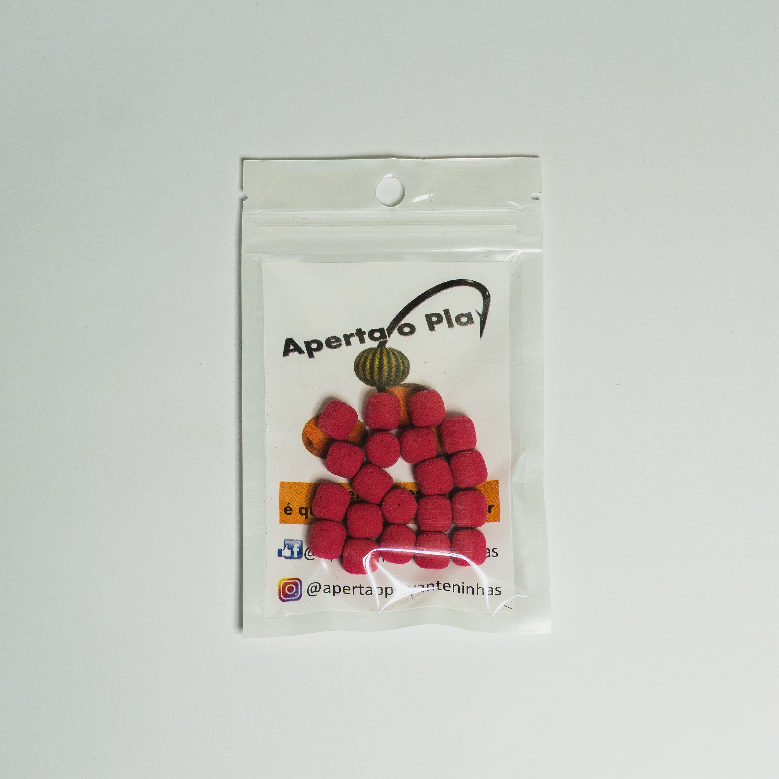 Eva formato Ração - 8mm - Aperta o Play Fishing