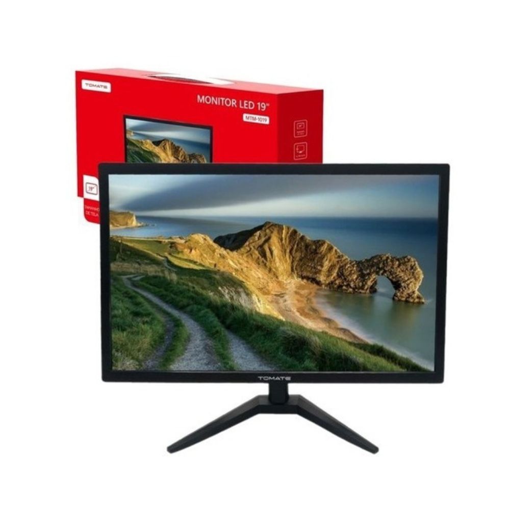 Monitor 19" Tomate MTM-1019, Slim, 60Hz, LED, Widescreen - PlugPlay ...