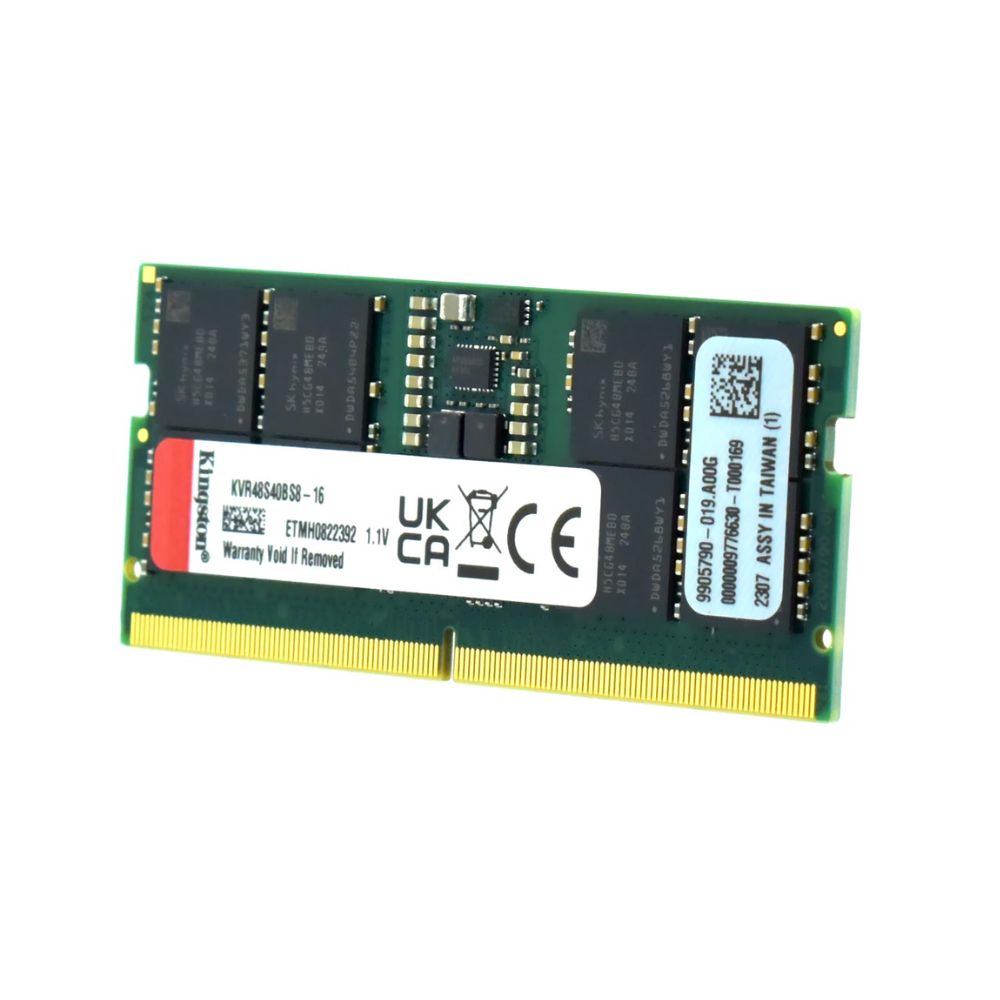 Memoria RAM Notebook 16GB 4800MHz Kingston DDR5 - PlugPlay ...