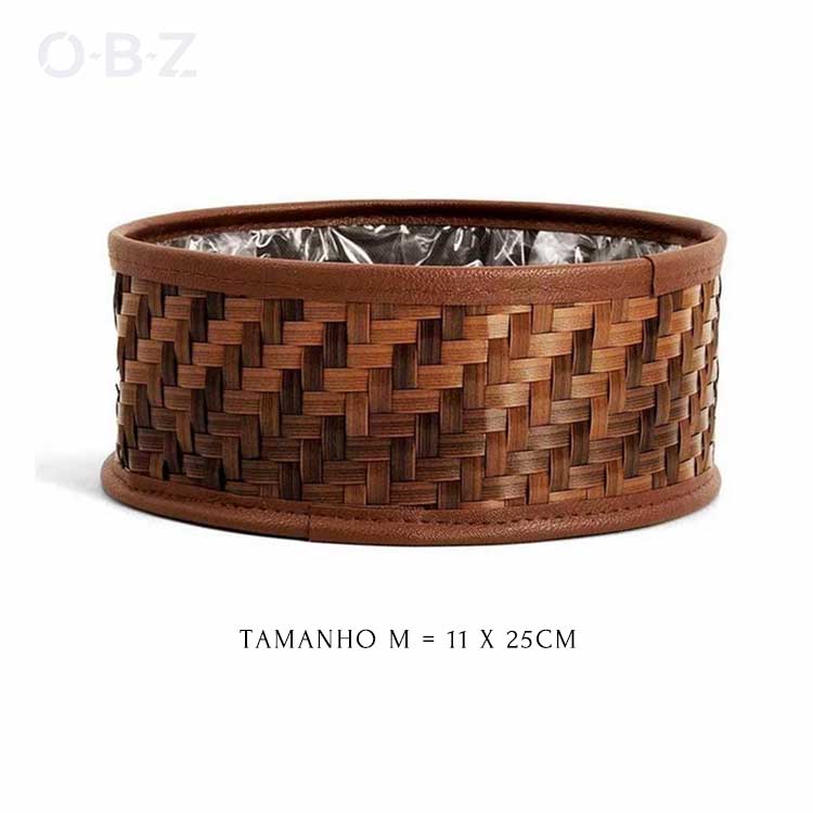 Kit Cachepot de Fibra Sintética (3 Peças) - OBZ Casa & Decoração - OBZ ...