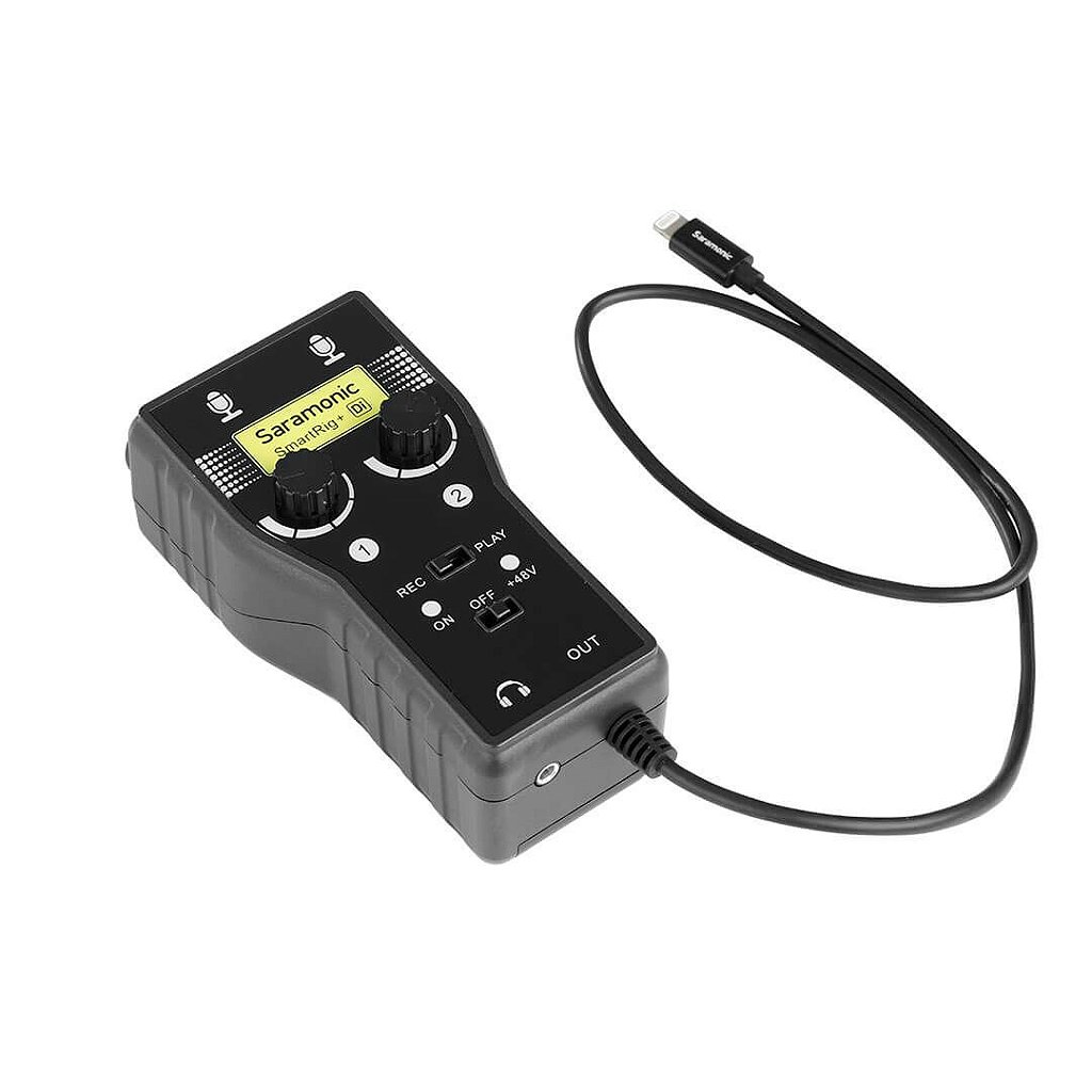 Interface de áudio 2 canais celular para Iphone - TURBO MUSIC ...