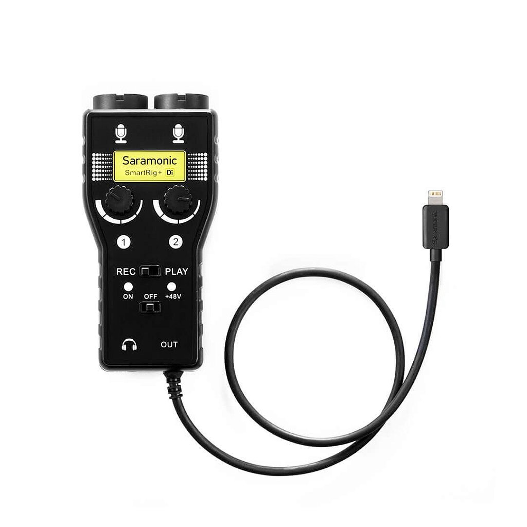 Interface de áudio 2 canais celular para Iphone - TURBO MUSIC ...