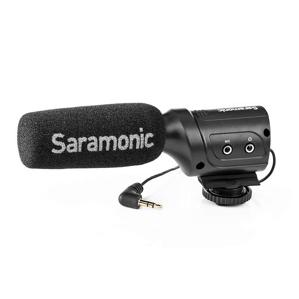 Microfone Condensador Direcional para cameras Dslr - TURBO MUSIC ...