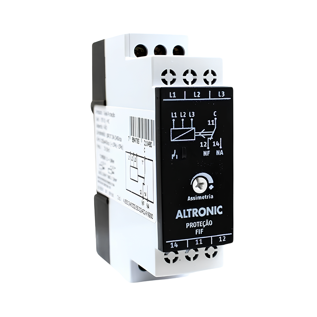 Relé FIF Protetor de Falta e Sequência de Fase 220-440Vca - - Disfer