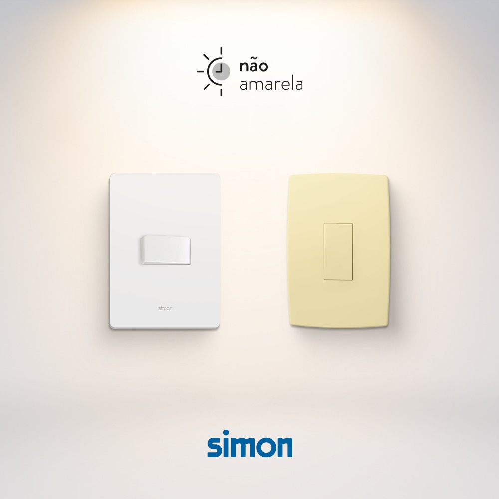 Módulo Interruptor Bipolar Simples Duplo 25A – Linha Simon 1 - Disfer