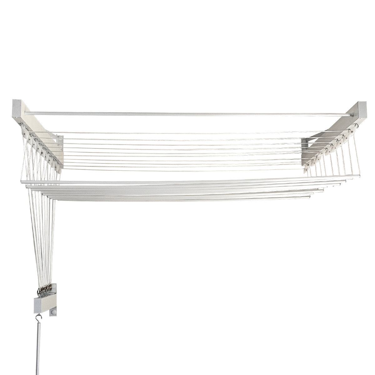 Varal de Roupas Varal de Parede 10 Varetas Individuais REFORÇADDO ...