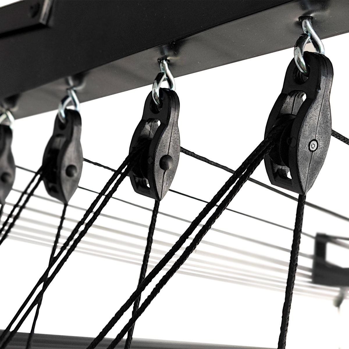 Varal de Parede Individual com Roldanas 12 Varetas - Bitenfer Varais ...