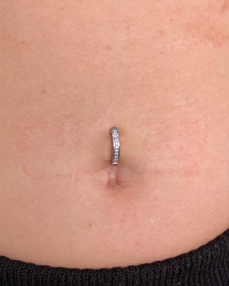 Piercing Argola Umbigo Titânio - Alternative Piercing - Joalheria ...