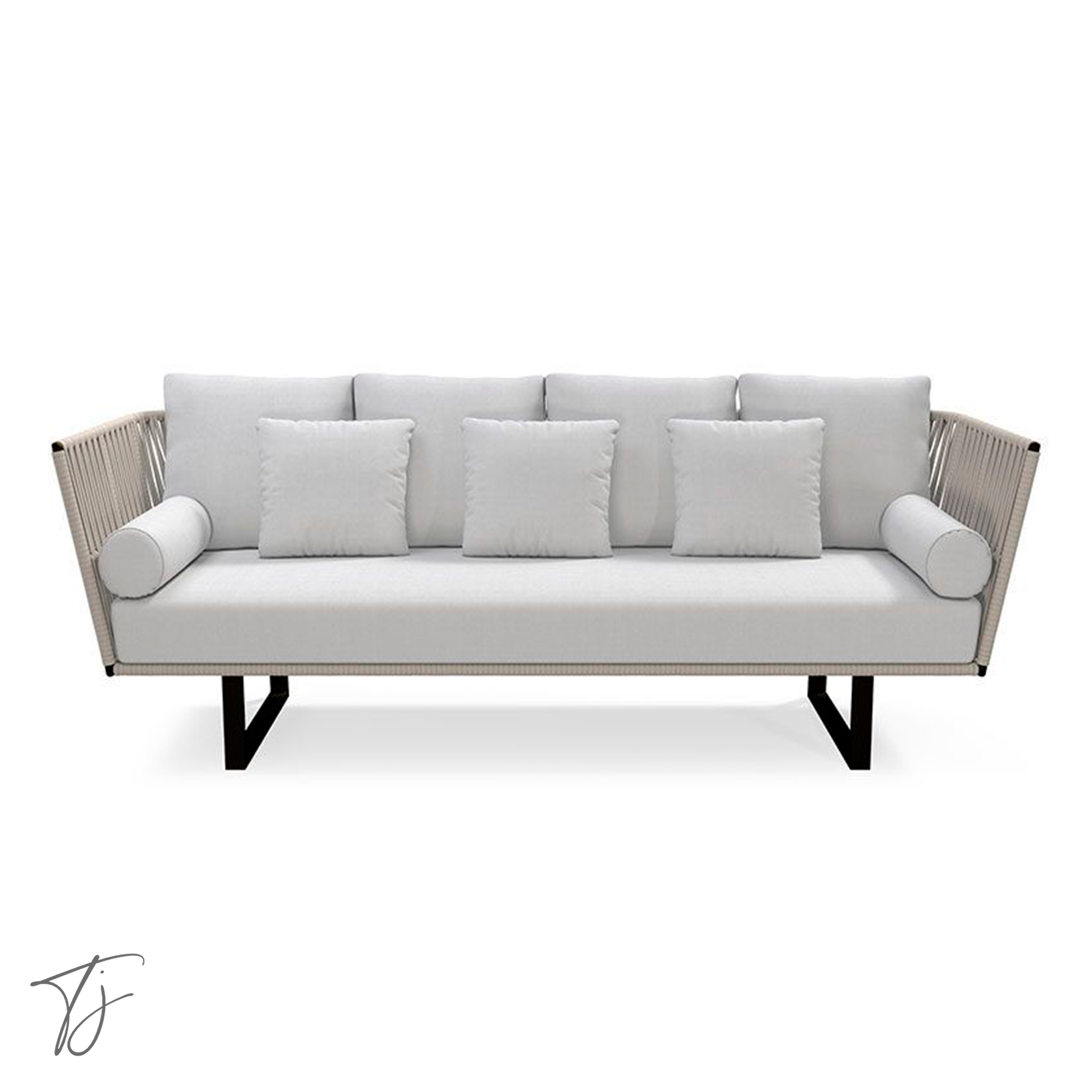 Sofá Doha G - Terraço jardim Oficial - Moveis outdoor