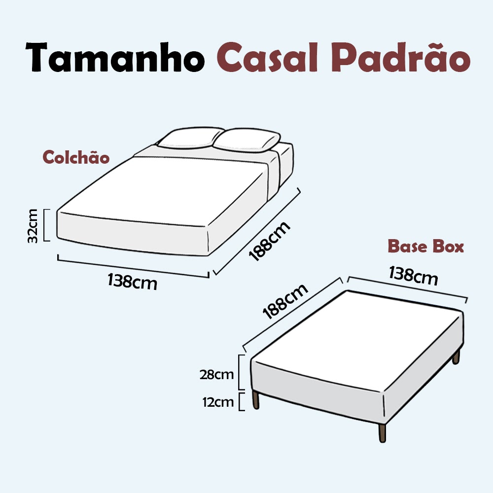 Cama Box Casal + Colchão Molas Ensacadas Don Cielo Viscogel Europillow 138x188x72cm - Maestro ...