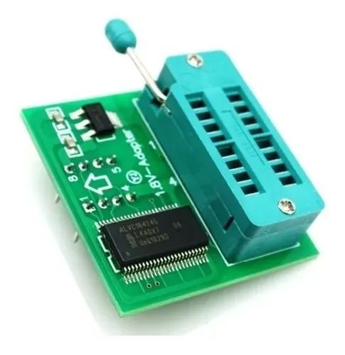 Adaptador 1.8v Gravador Programador De Eprom Bios Ch341a - Blutu - Loja ...