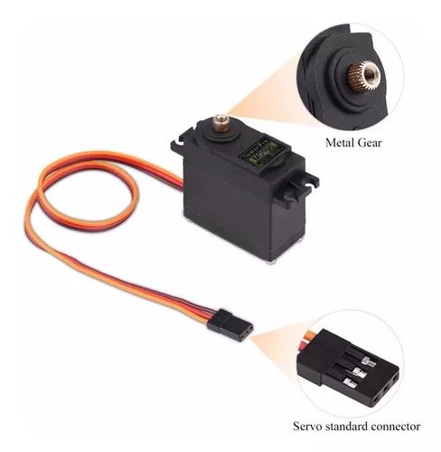 Servo Motor Mg995 (alto Torque) - Blutu - Loja de Eletrônicos, Robótica ...