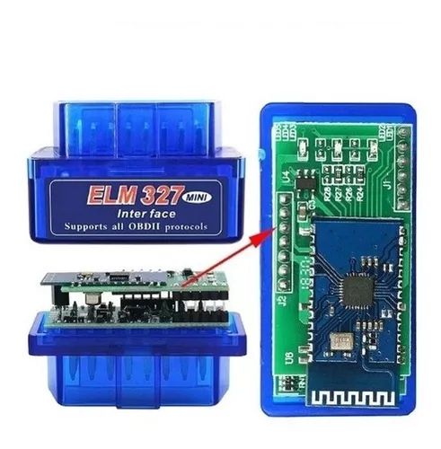 Scanner Elm327 Obd2 Bluetooth Vs 1.5 Placa Dupla Pic 8f25k80 - Blutu ...