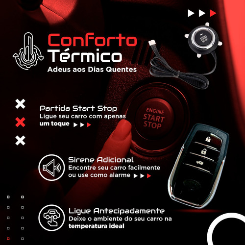 Kit Start Stop Com Alarme De Presença - Blutu - Loja de Eletrônicos ...