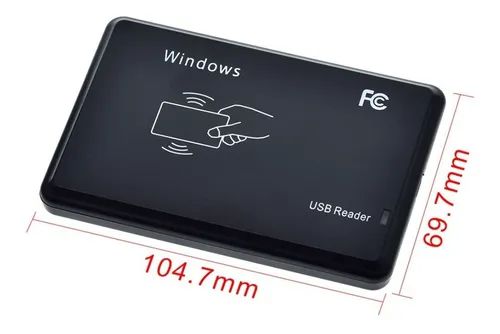 Leitor Rfid Mifare 13,56hz Com Interface Usb - Blutu - Loja de ...